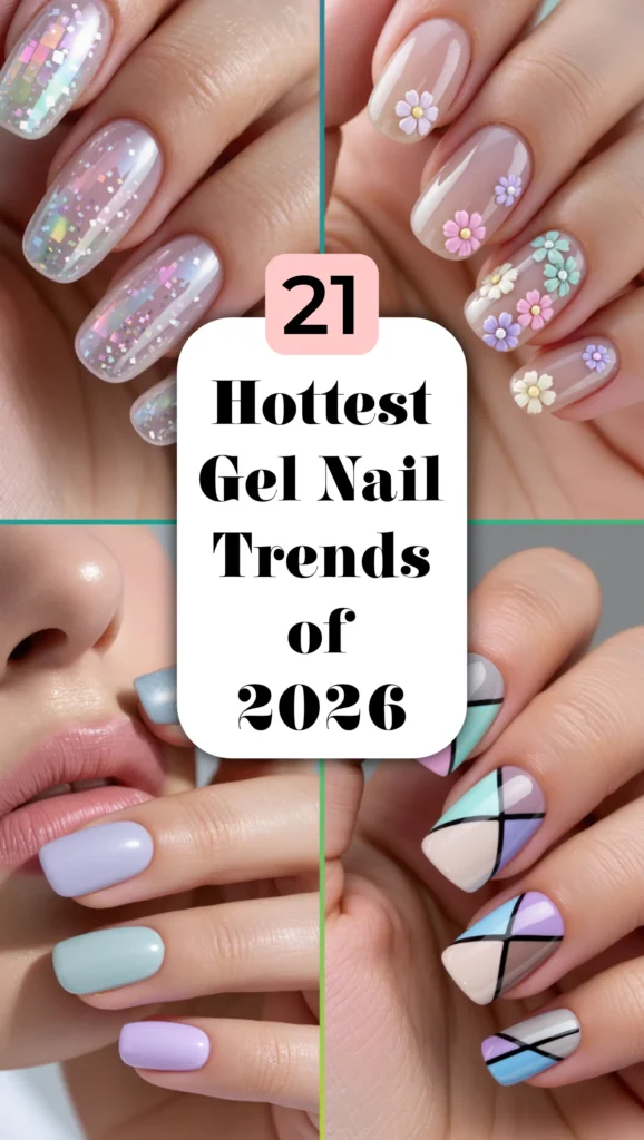 The Hottest Gel Nail Trends of 2026: 22 Fashionable Ideas to Try - Glam ...