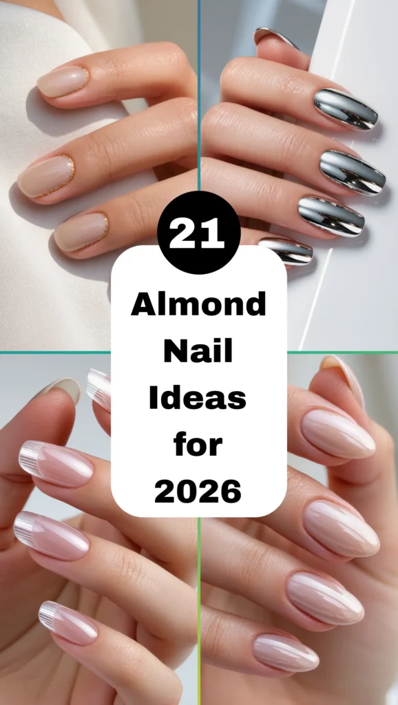 Almond Nails Are Everything: 21 Trendy Almond Nail Ideas for 2026 ...